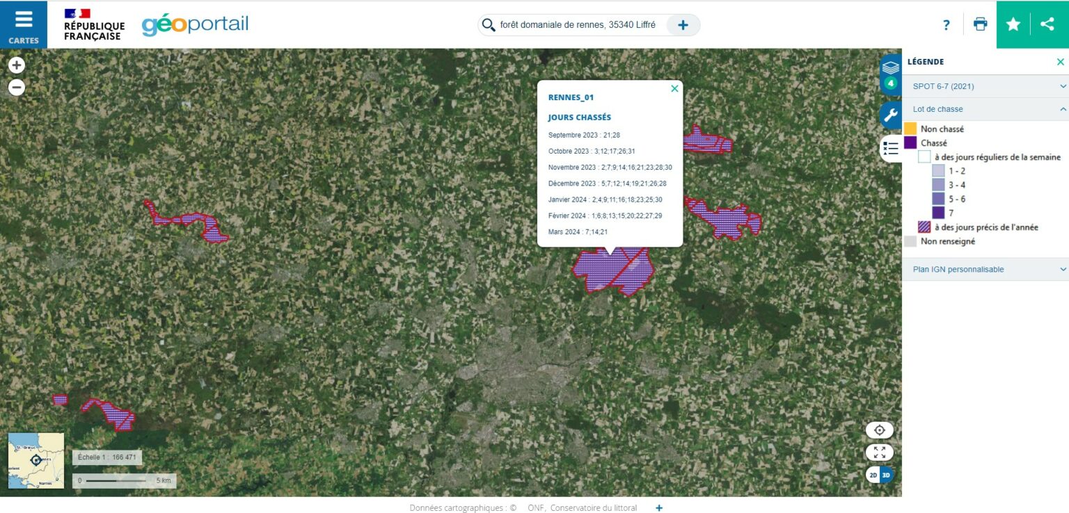 Les calendriers de chasse en forêt domaniale - FDC 35