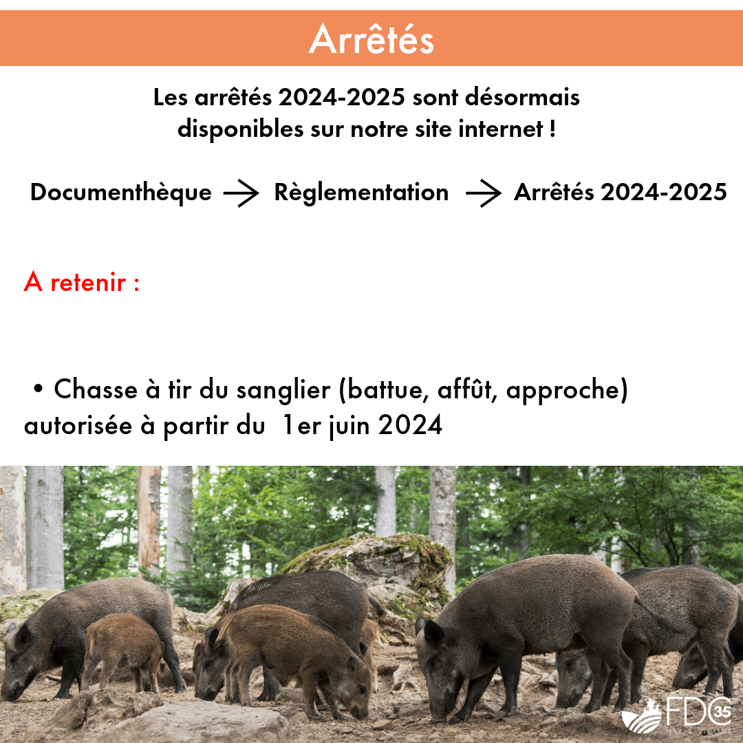 Informations saison 2024-2025 - FDC 35